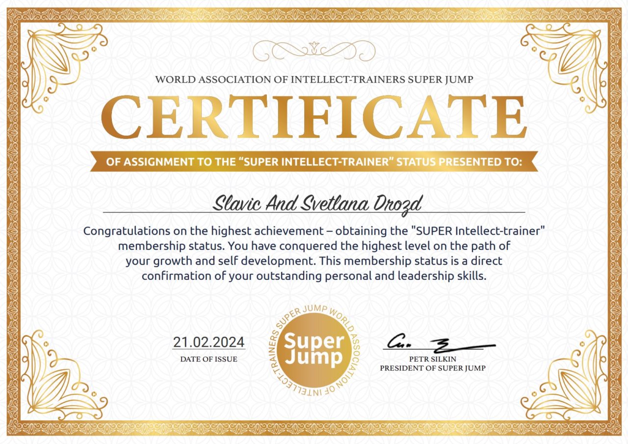 Certificates and DiplomasCertificates and Diplomas - Slavic D Services